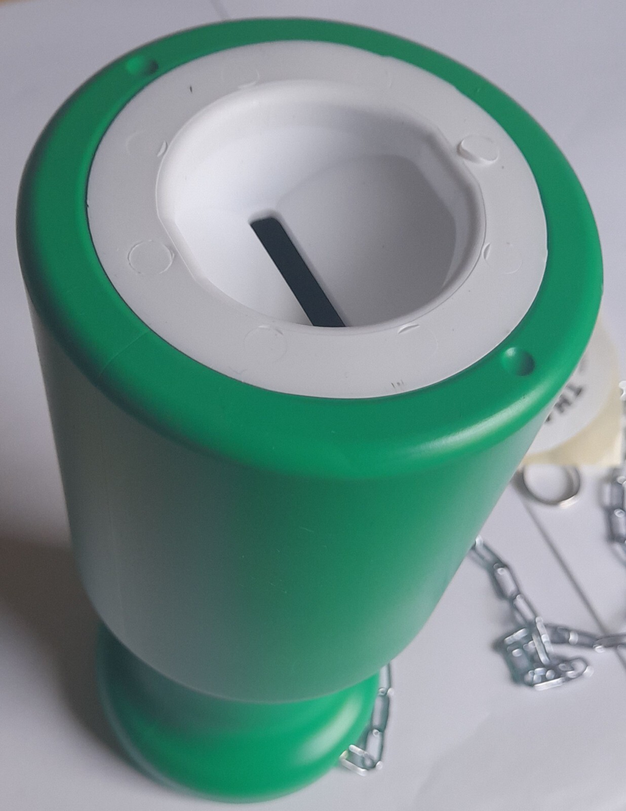 charity collection money pots (incl Security chain & Tamper proof ...