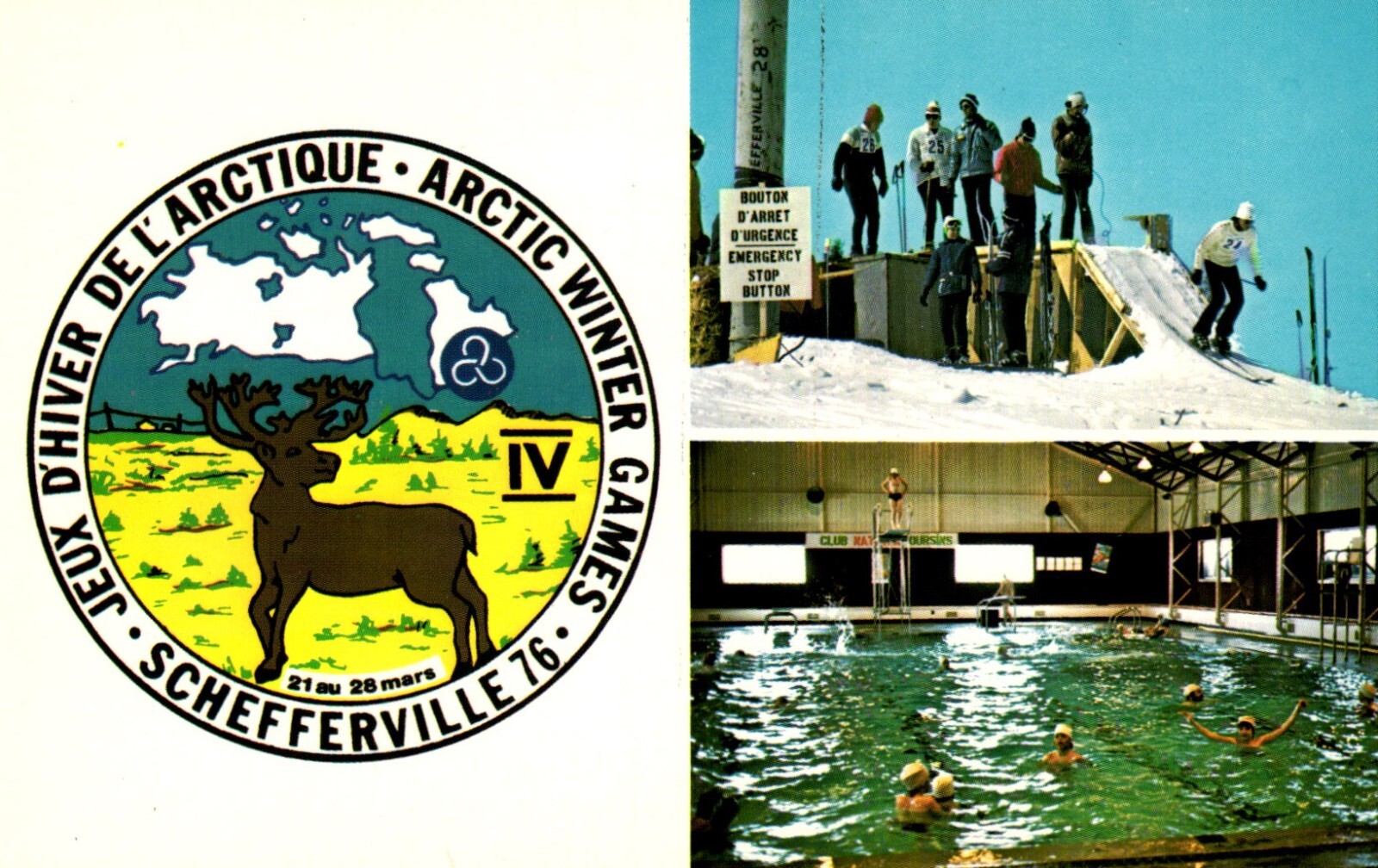 1976 Arctic Winter Games Schefferville Quebec Canada Postcard | eBay
