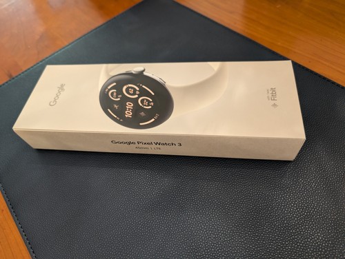 Google Pixel Watch 3 LTE - 45mm - Silver / Porcelain / White - 32GB ...