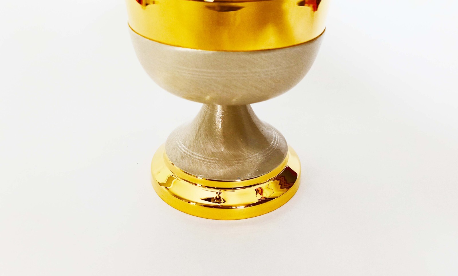 Ciborium Brass Gold Plated Goblet Chalice Cross Holy Religious ...