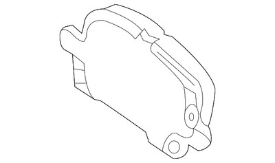 Genuine GM Front Disc Brake Pad Set 42672635 | eBay