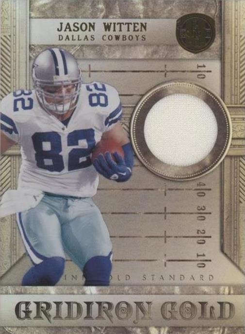 2011 Panini Gold Standard - Gridiron Gold Jason Witten #9 Materials ...