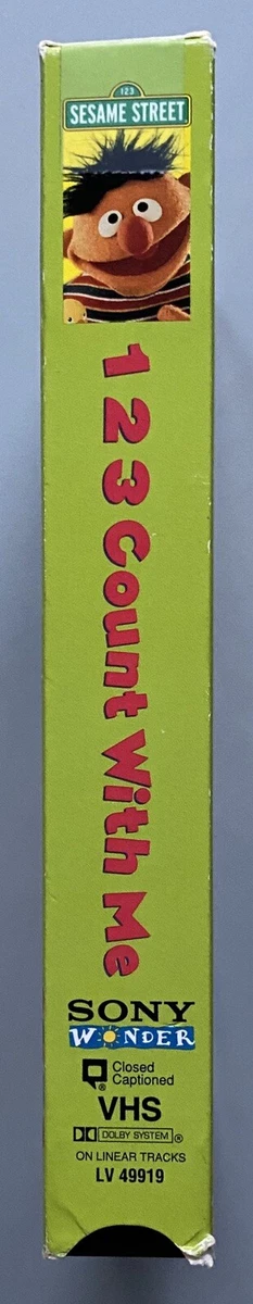 Sony Wonder Sesame Street Vhs