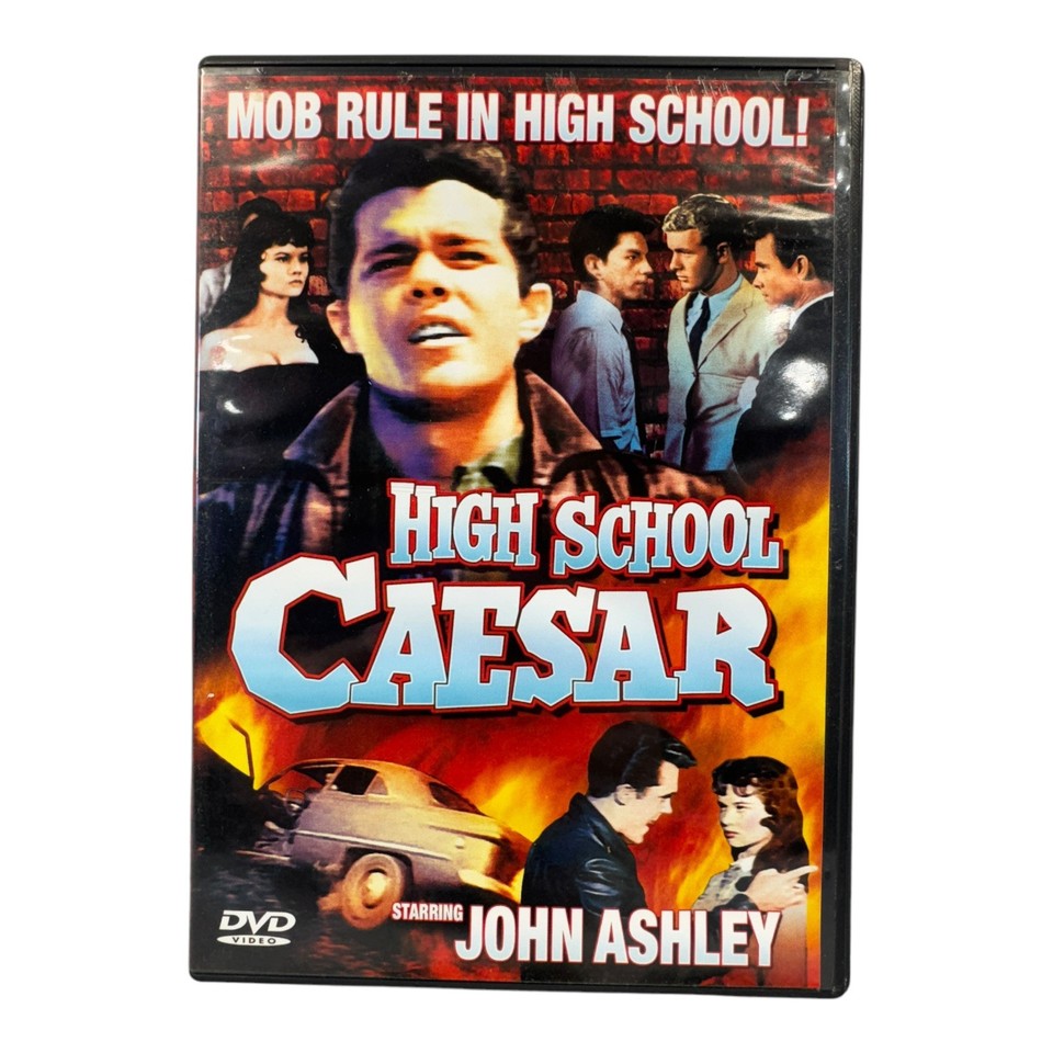 High School Caesar DVD (John Ashley) 1960s Teen Rebel Crime Drama Movie 89218421890| eBay