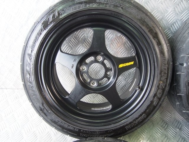 JDM Desmond 15x6.5jj +38 6.5+40j 4X100 Wheels Rims Spoon SW388 Civic ...