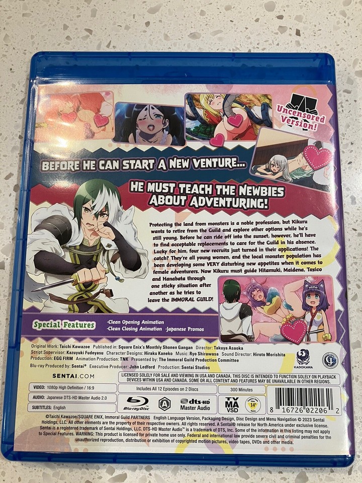Immoral Guild Complete Collection (Blu-ray) 816726022062 | eBay