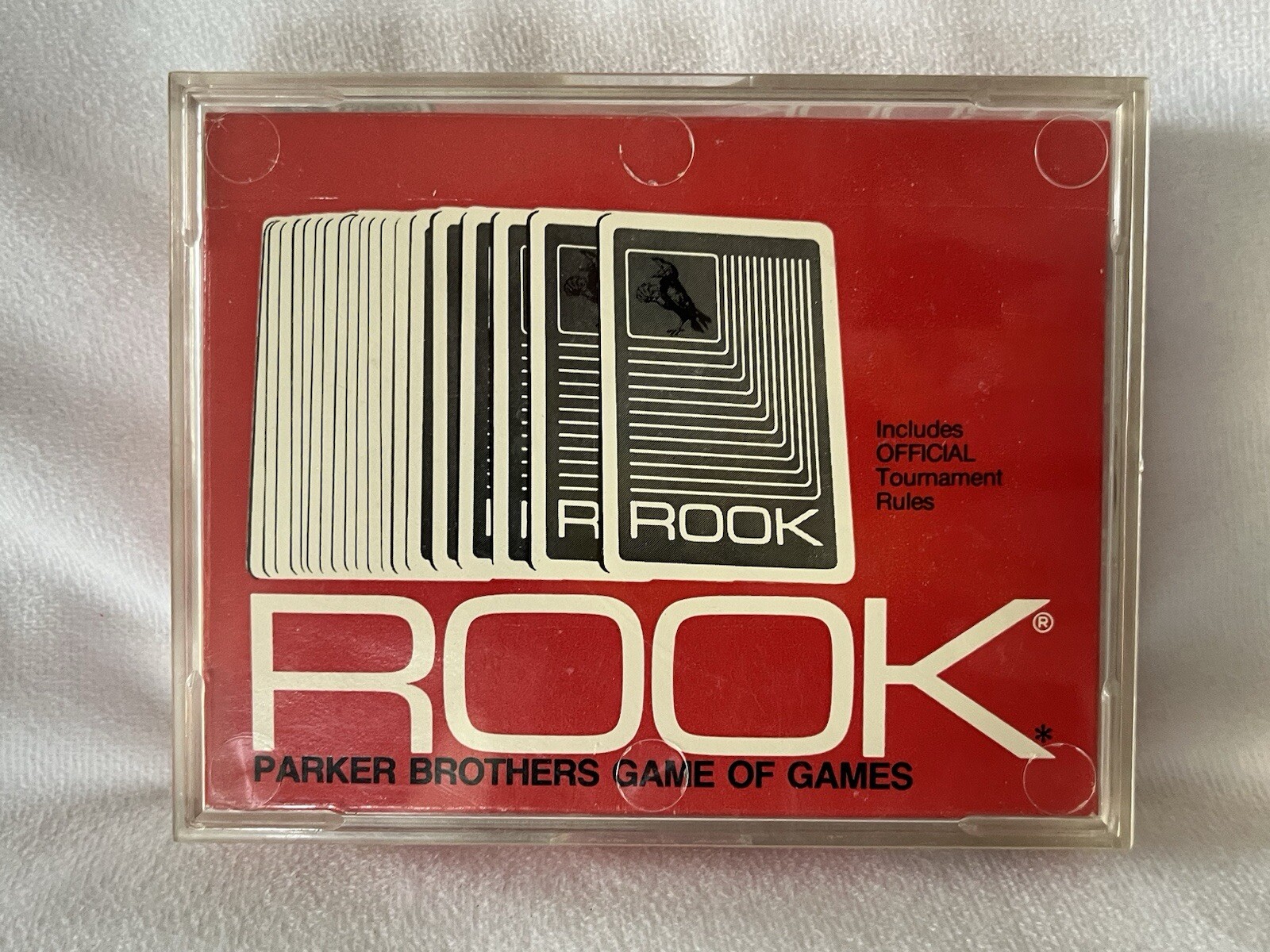 Parker Brothers Vintage ROOK Card Game 1968 Red Edition (with case ...