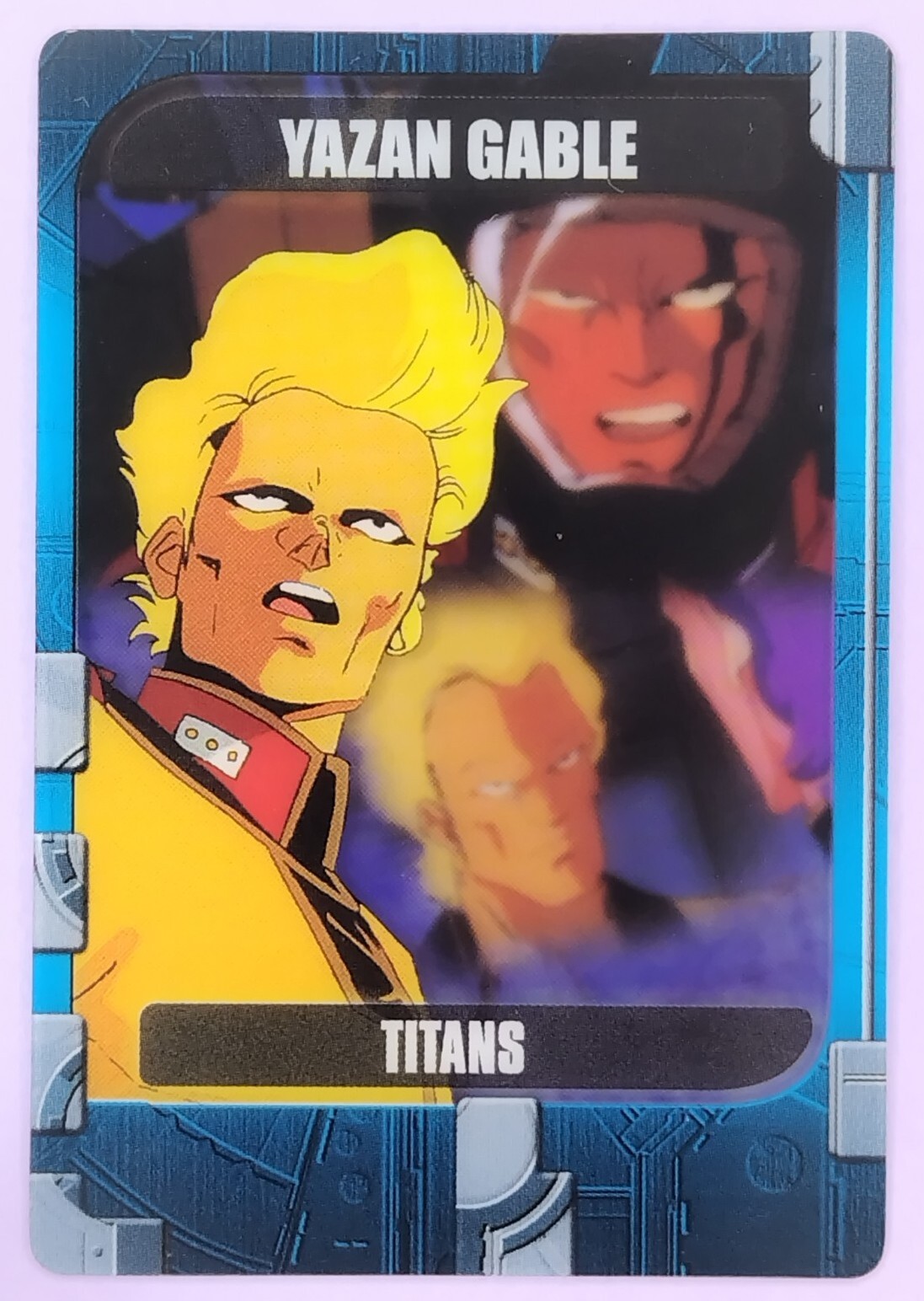 YAZAN GABLE Gundam Wafer Card MORINAGA Megahouse Japanese Cards Very ...