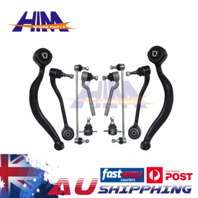 10PCS Front Upper Lower Control Arm Ball Joint Sway Bar Link For BMW ...
