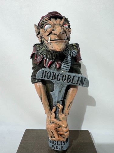 Wychwood Brewery Hobgoblin English Ale Goblin Beer Tap Handle 9" Tall ...