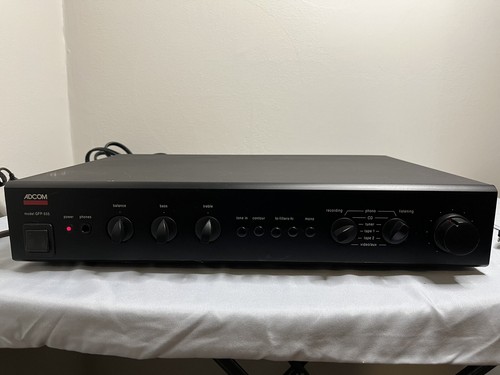 Vintage Adcom GFP-555 Stereo Preamplifier Excellent Condition | eBay