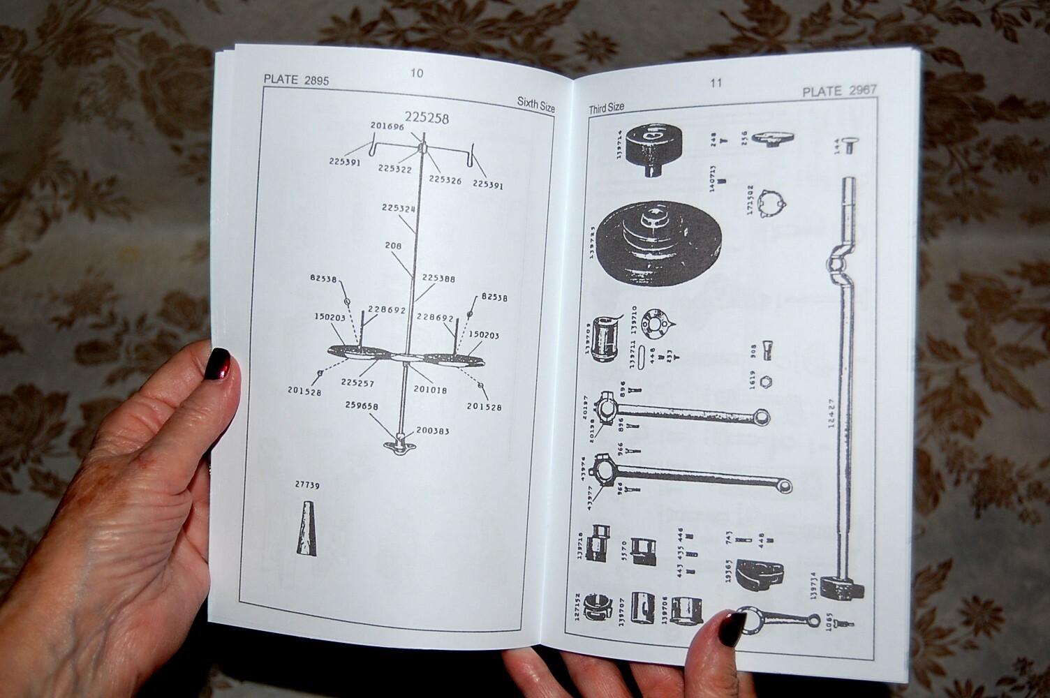 Illustrated Parts Manual to Adjust and Service Singer Class 331k Sewing ...