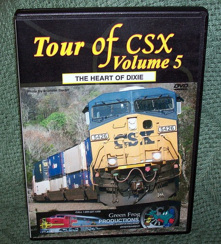 20194 TRAIN VIDEO DVD "TOUR OF CSX" VOLUME 5 (THE HEART OF DIXIE) | eBay