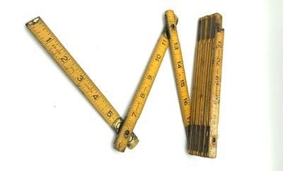 Vintage! Stanley Bell System Yellow Ruler 1"-72" | eBay