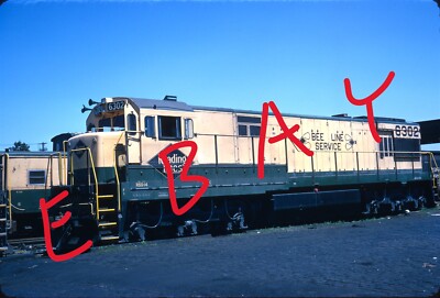 Reading RDG U30C #6302 ROSTER 1973 Original Kodachrome | eBay