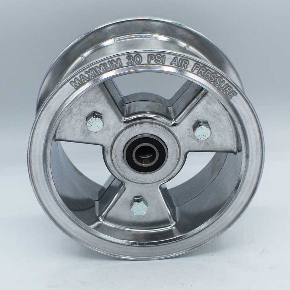 Set of 2 6" Aluminum Tri-Star Wheel 3" Wide 5/8" Bearings for Go Kart ...