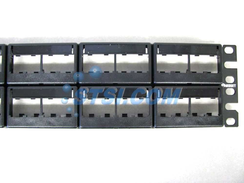 Panduit CPPL48WBLY 48-Port Mini-Com Patch Panel w/Labels ~STSI | eBay