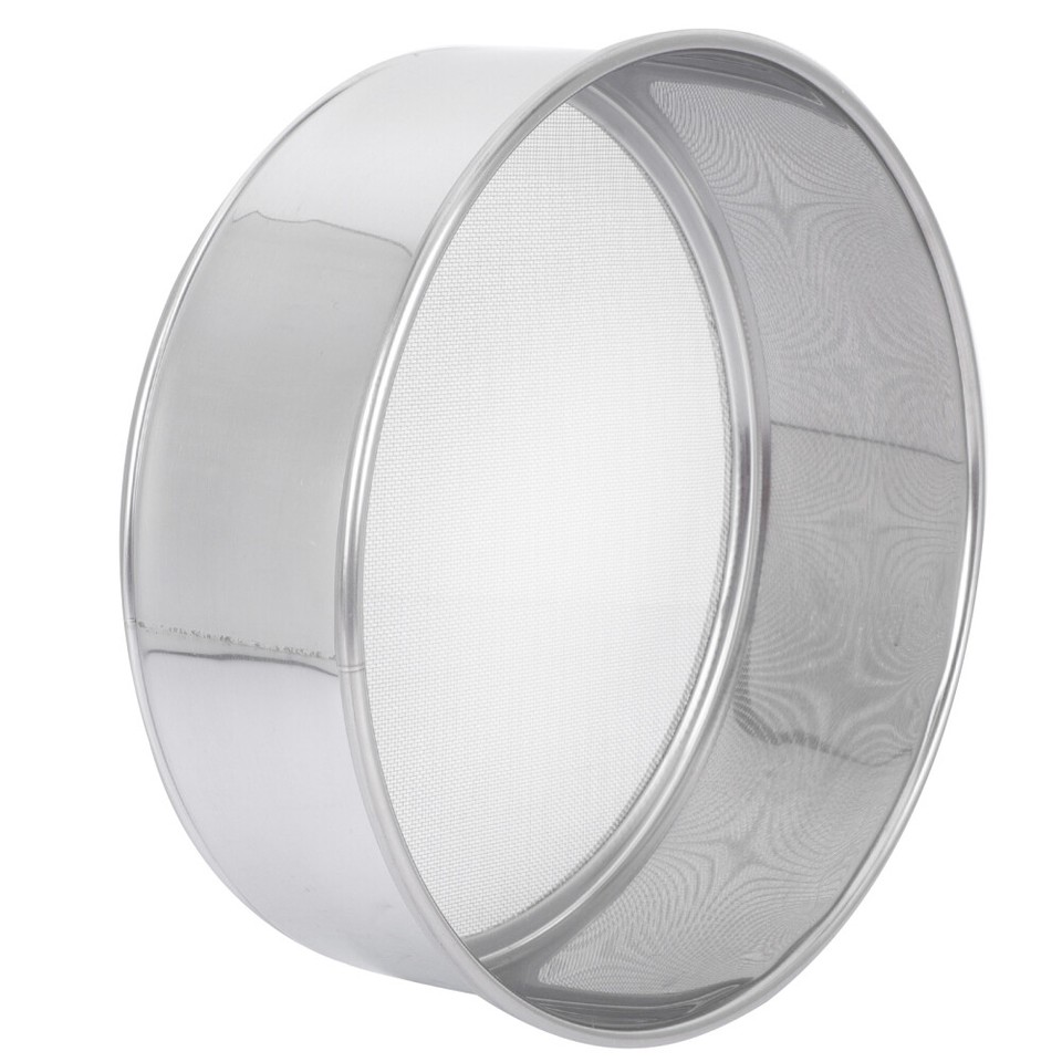 Metal Flour Sifter Large Soil Sieve Baking Sifting Pan Multifunctional Sieve | eBay