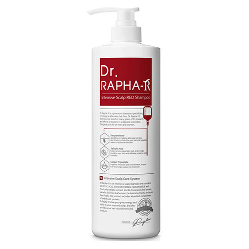 1000mL for Women Dr. Rapha-R RED Perfume Shampoo Hair Loss Prevention ...