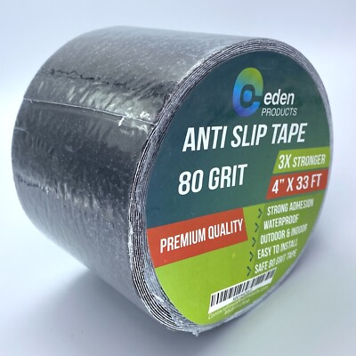 Heavy Duty Anti Slip Grip Tape Roll 4inx33ft High Traction Stair ...