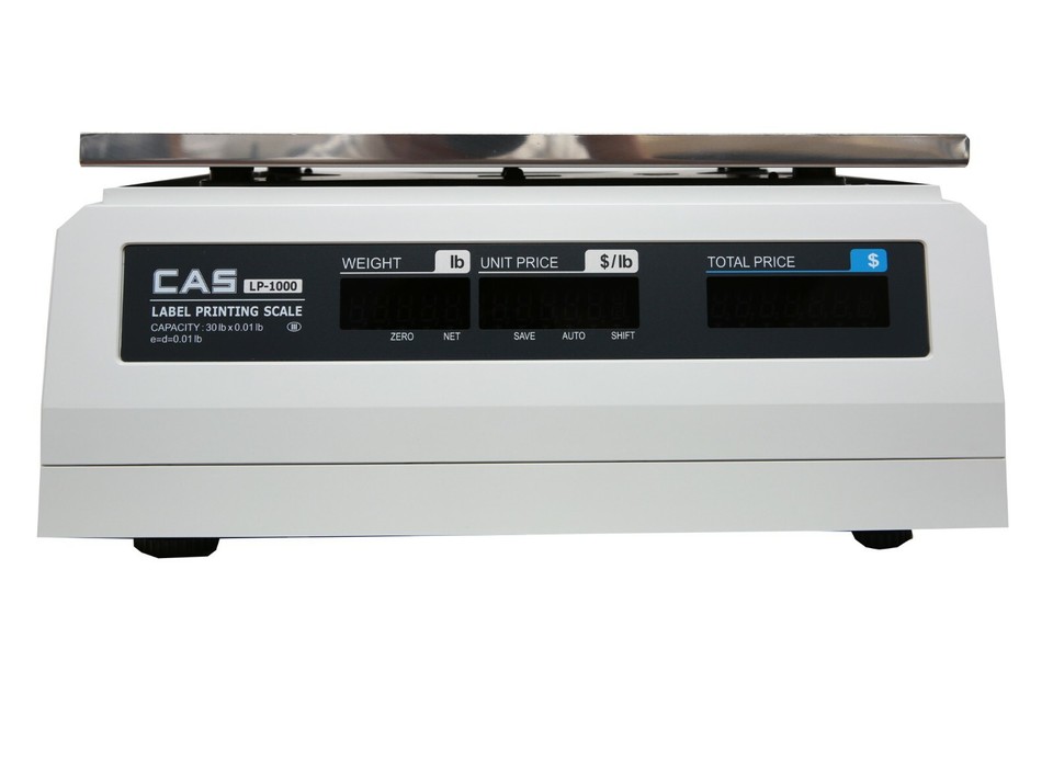 New Open Box CAS LP-1000N Label Printing Scale Weigh Scale LP1000N ...