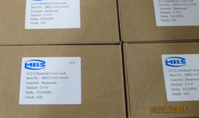 Mbs cylindrical lever lock G-2 MB2-3-05-14-626 | eBay