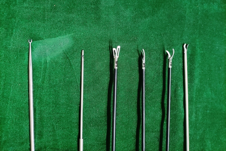 6pc Laparoscopic Endo-Trainer Basic Training Kit Reusable Surgical ...