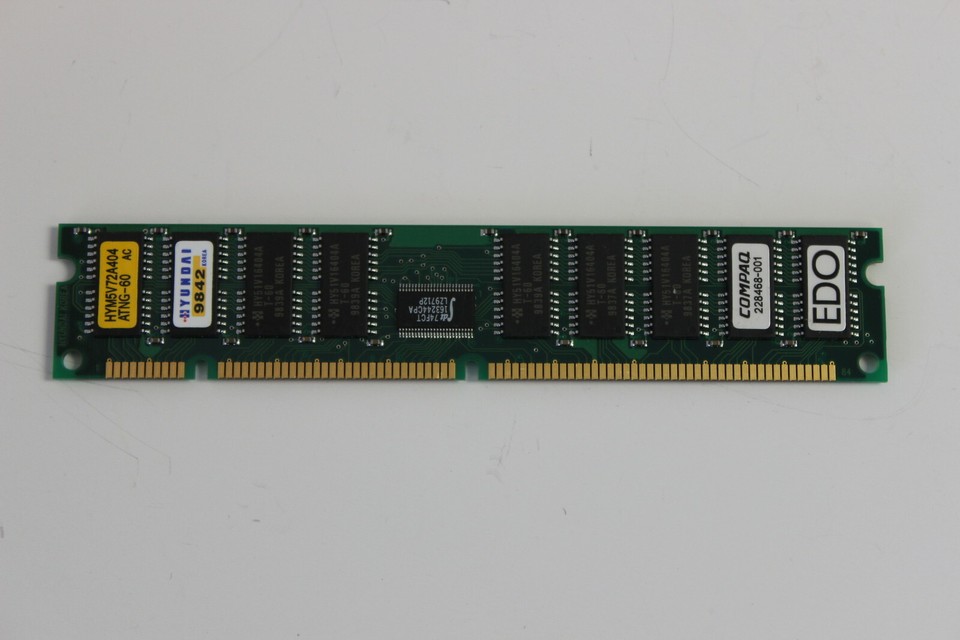 COMPAQ 281857-001 228468-001 32MB EDO 60NS 168 PIN DIMM MEMORY | eBay