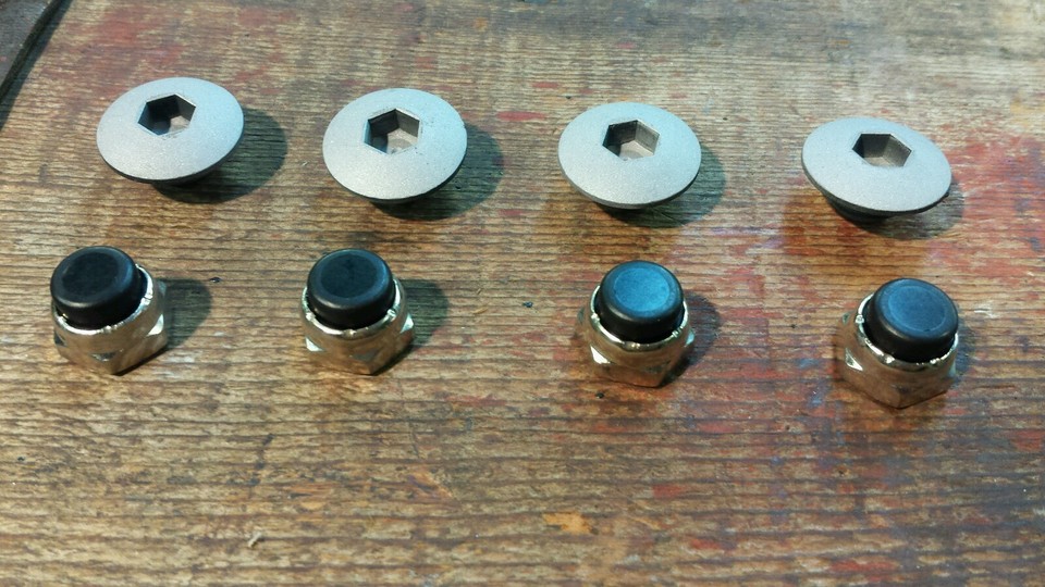 Harley Rocker Arm Nuts And End Caps Shovelhead Ironhead Sportster 70-85 ...