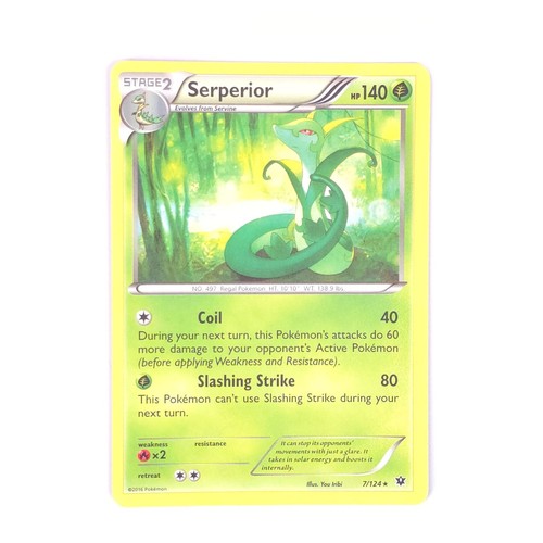 Serperior 7/124 Pokemon XY - Fates Collide Rare NM | eBay