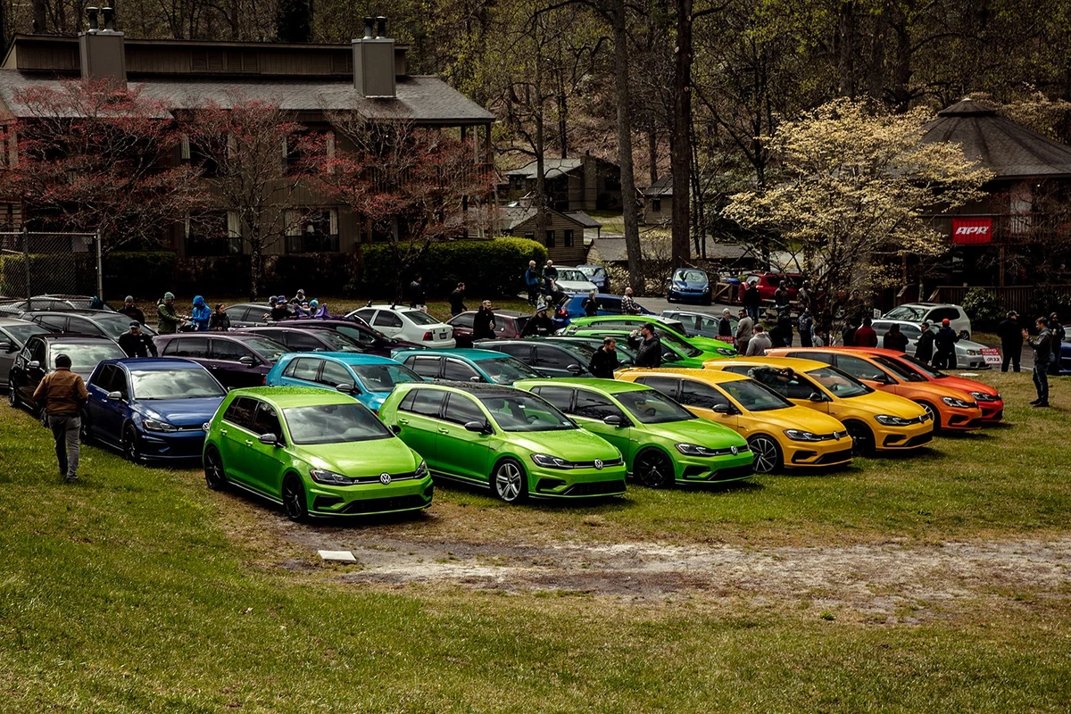 Volkswagen Golf R Enthusiasts Flock to Wookies in the Woods