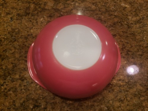 VINTAGE PYREX Mixing BOWL 024 2Qt PINK Cinderella | eBay