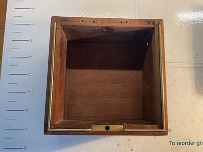 Elgin Marine Chronometer Box For Parts | eBay