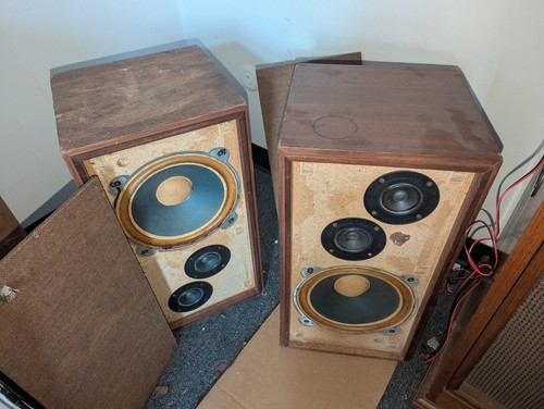 VTG Radio Shack Realistic Optimus 1 Speakers Japan ORIGINAL DRIVERS ...