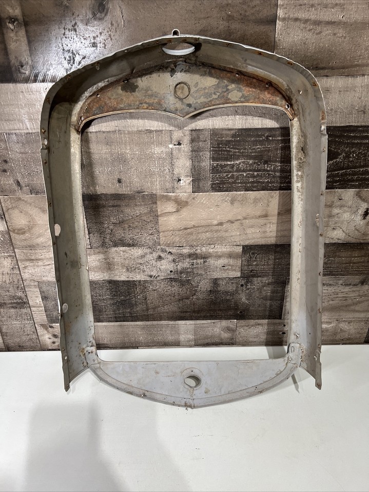 1931 Ford Model A Stainless Painted Radiator Grille Shell Front | Black ...