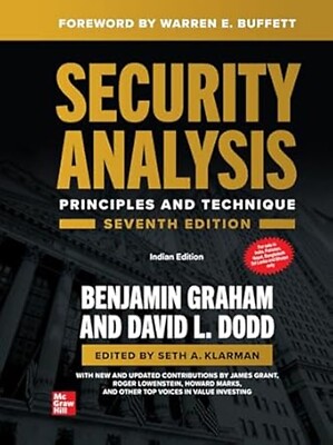 New: SECURITY ANALYSIS by Benjamin Graham 7TH INTL ED 9789364448642 | eBay