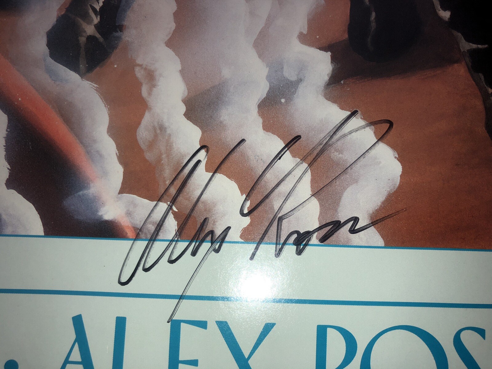 UNCANNY X-MEN #1 Alex Ross SIGNED Poster Art 22"x34" Marvel Limited ...