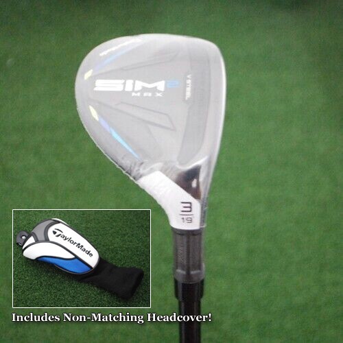 TaylorMade SIM2 Max Rescue RDX Smoke Black 80g 6.0 Stiff 3h Hybrid ...