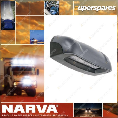 Narva LED Licence Plate Lamp In Charcoal Black Housing 10-30 Volt 90863 ...