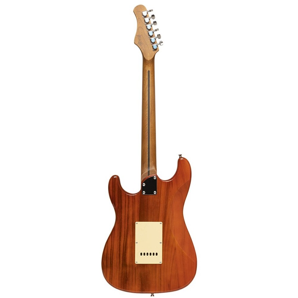 Stagg Vintage Series 55 Solid Body Electric Guitar Transparent Red SES ...