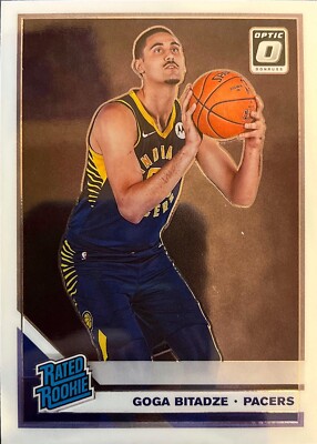 Goga Bitadze Donruss Optic 19-20 #166 Rookie Card Indiana Pacers | eBay