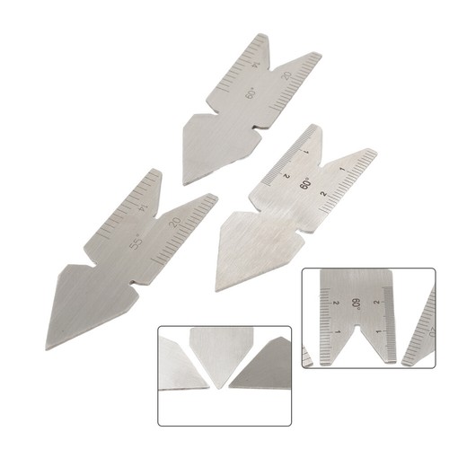 Centre Gauge Fishtail Thread Screw Cutting Gauge Metric 60 55 Degree ...