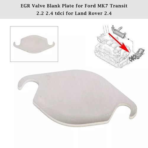 EGR Valve Blank Plate For Ford MK7 Transit 2.2 2.4 TDCi Land Rover FIAT ...