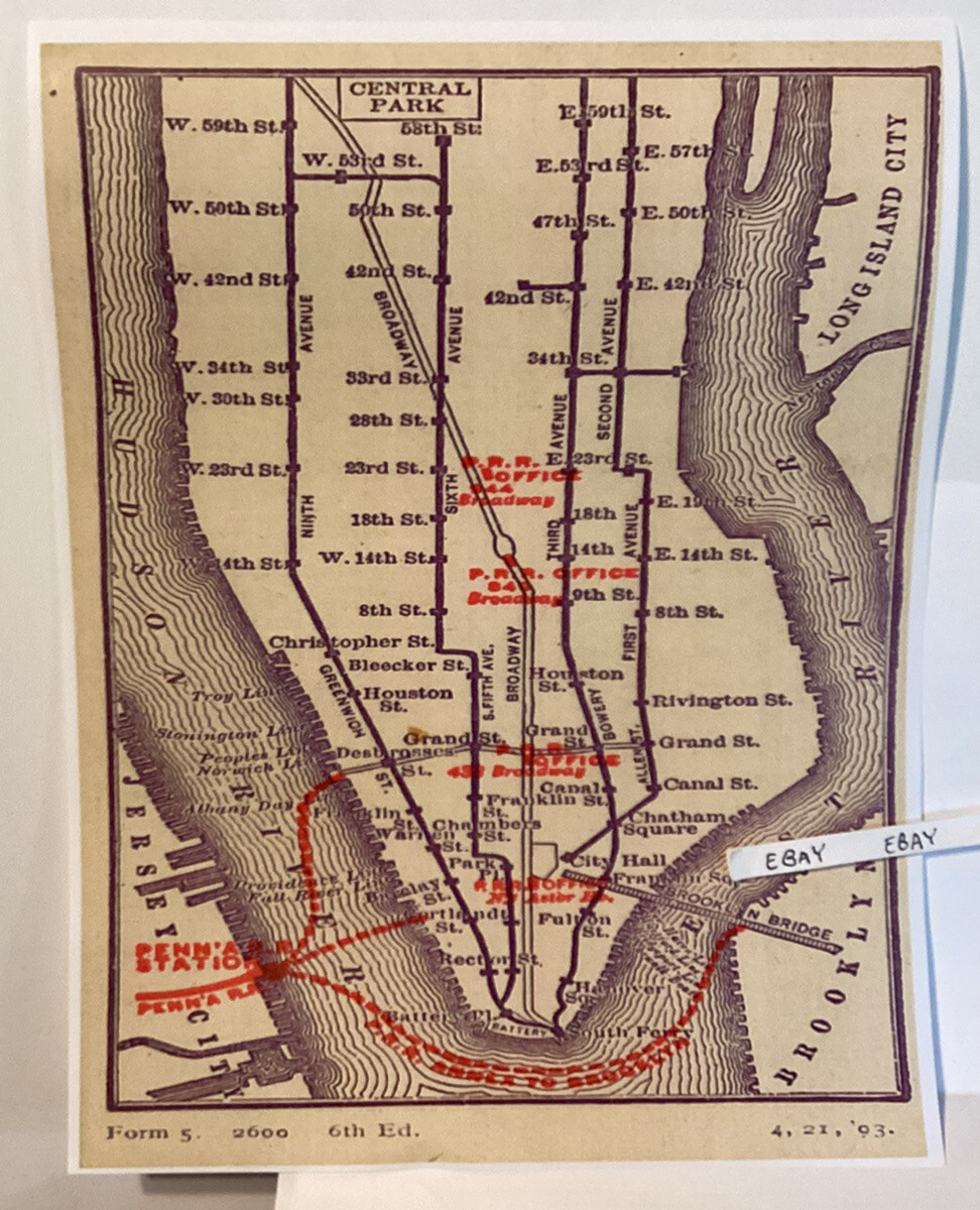 Pennsylvania Railroad Track Maps A Map Of The Canals & Rail Roads Of