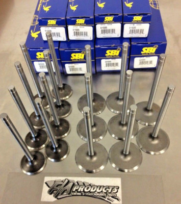 GM LS V8 2005 To 2009 4.8 5.3 6.0 Stock Valve Set SBI Exhaust Intake ...