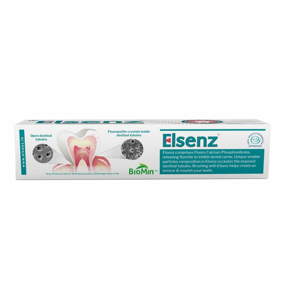 Elsenz Toothpaste with Biomin F | Prevents cavities and lets you eat ...