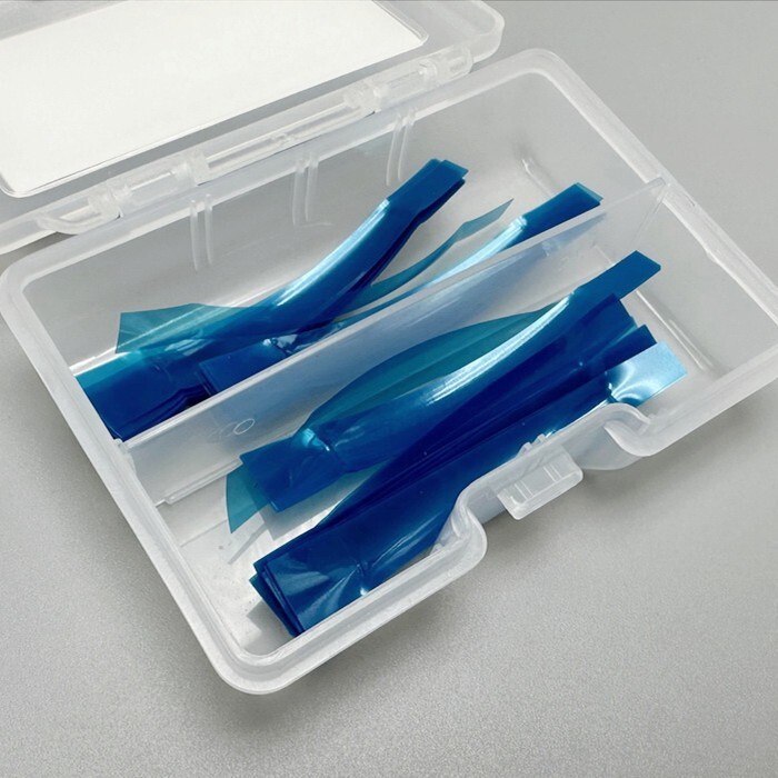 Dental Contoured Anterior Matrix Bands Polyester Blue Strip Restoration ...