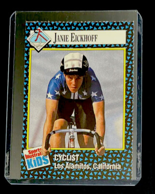 Janie Eickhoff ROOKIE Sports Illustrated for Kids SI Cyclist Cycling 1992 | eBay