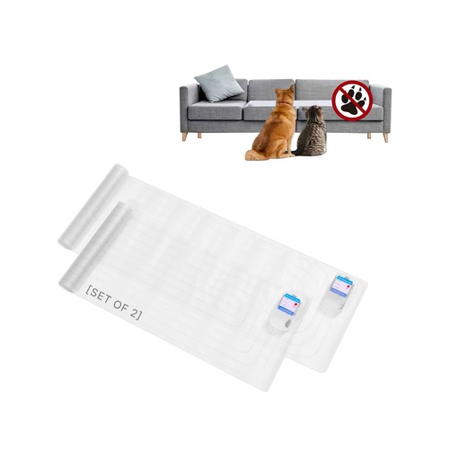 SEERWAY Scat Pet Shock Mat 2 Packs, Shock Pads for Dogs and Cats ...
