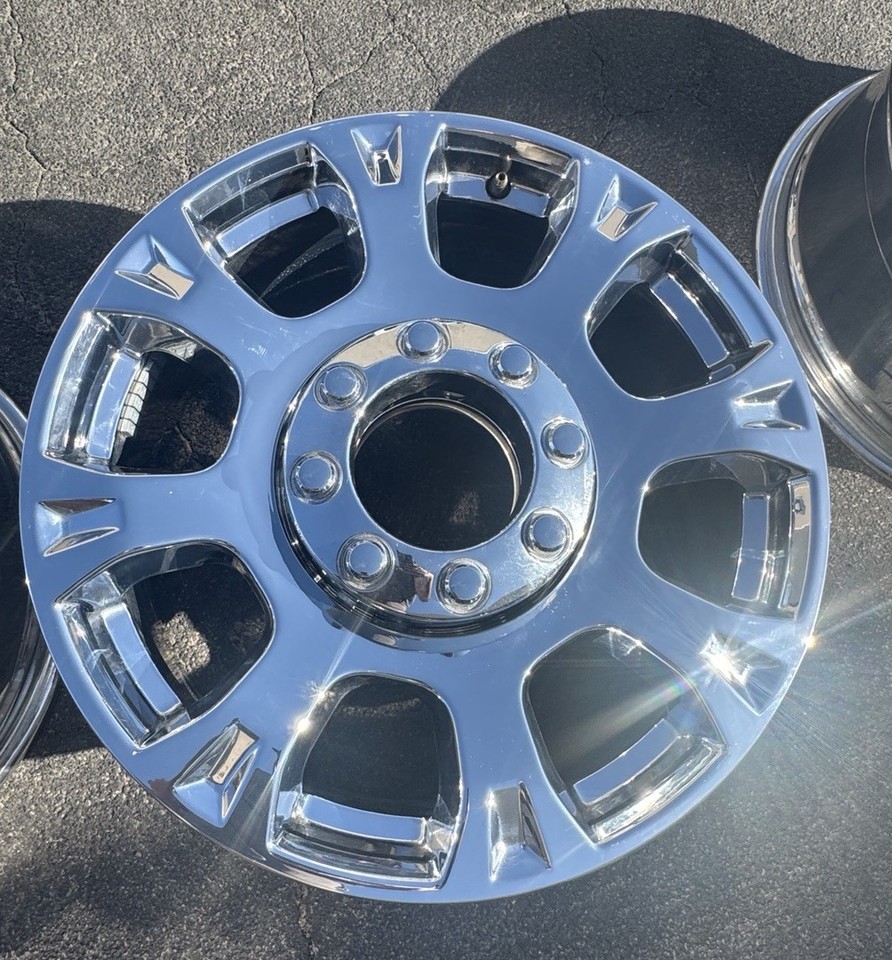 FORD 20" OEM Chrome F250 Set Stock Wheels F-250 F350 King Ranch Rims F ...